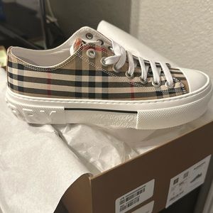 Burberry | Shoes | Women Burberry Sneakers Size 9 Brand New | Poshmark